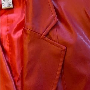 Mountain Lake | Jackets & Coats | Red Non Leather Jacket | Poshmark